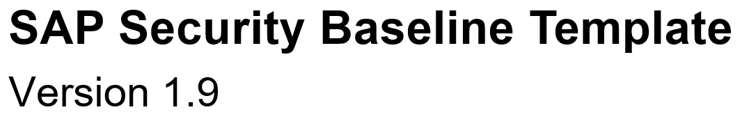 SAP security baseline template - Saptechnicalguru.com SAP security baseline template - Saptechnicalguru.com
